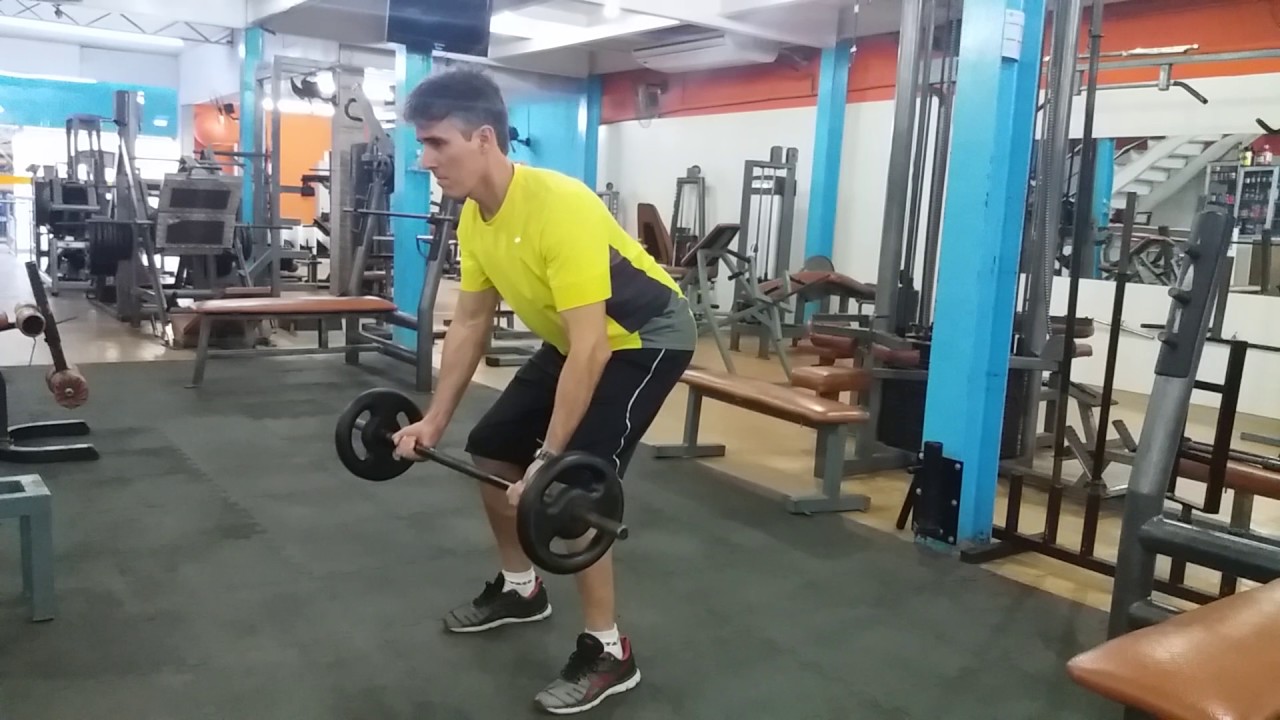 REMADA CURVADA SUPINADA COM BARRA - YouTube