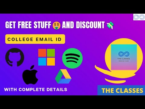 🔴Get FREE stuff on your College Email id🤑Benefits of College email id 💸 ...