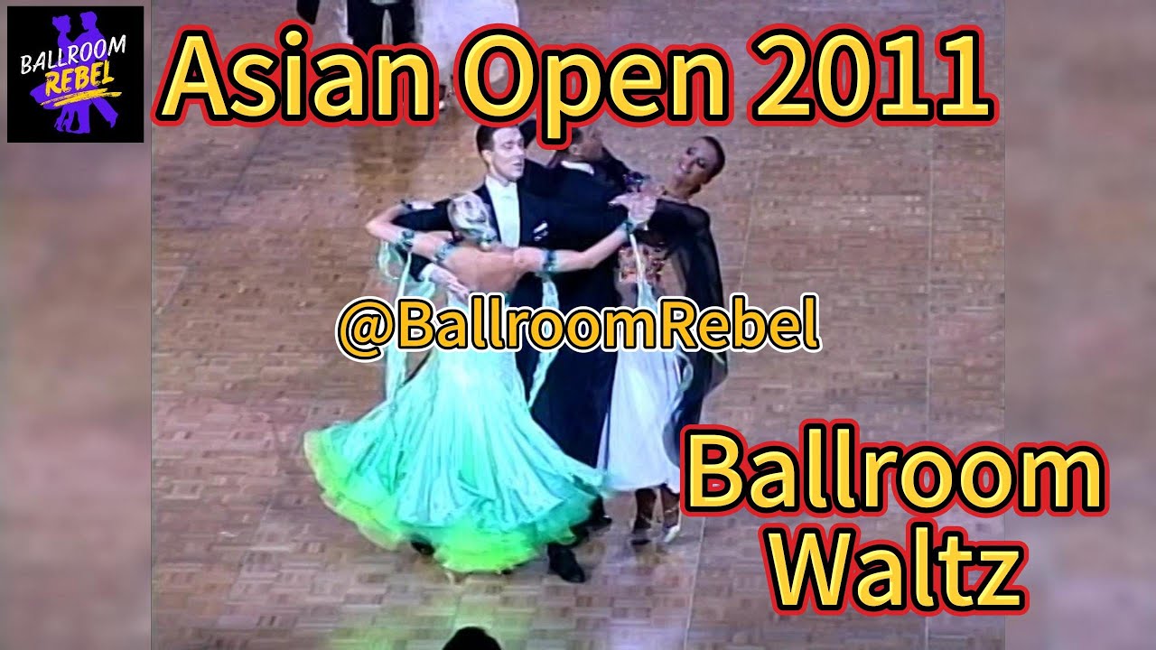 2011 Japan Asian Open Professional Dance Championships Ballroom Waltz ...