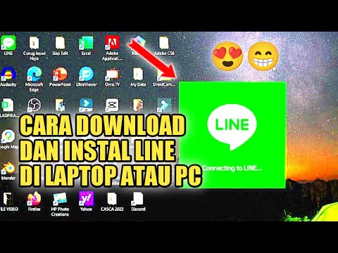 CARA DOWNLOAD DAN INSTAL APLIKASI LINE DI LAPTOP ATAU PC