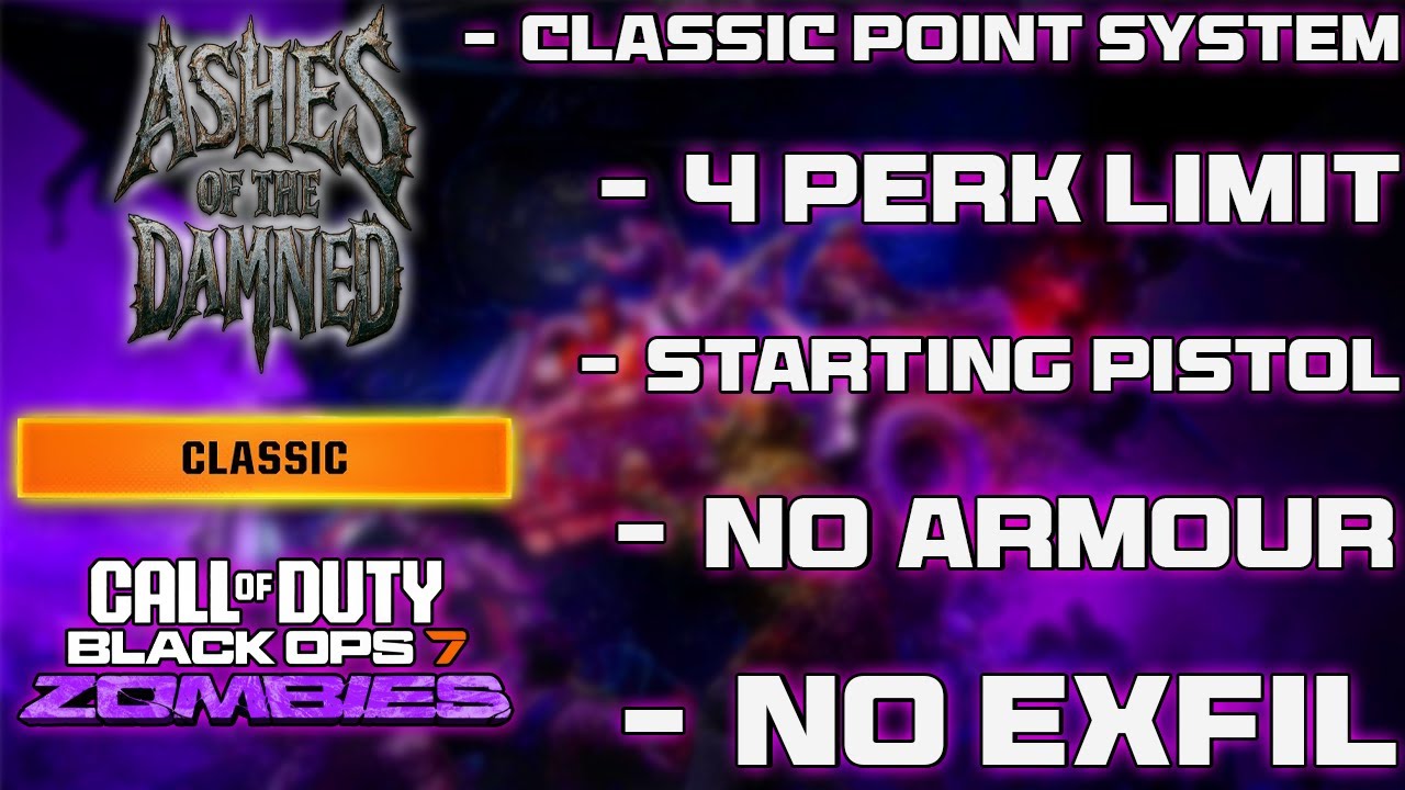 CLASSIC ZOMBIES IS BACK | Black Ops 7 Zombies - YouTube