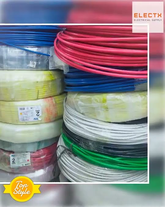 Royu THHN Wire 14mm 6 AWG Stranded, Pre Cut (30 Meters) Red - YouTube