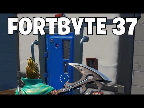 Fortnite Fortbyte #37 Location - Found Inside A Disaster Bunker ...