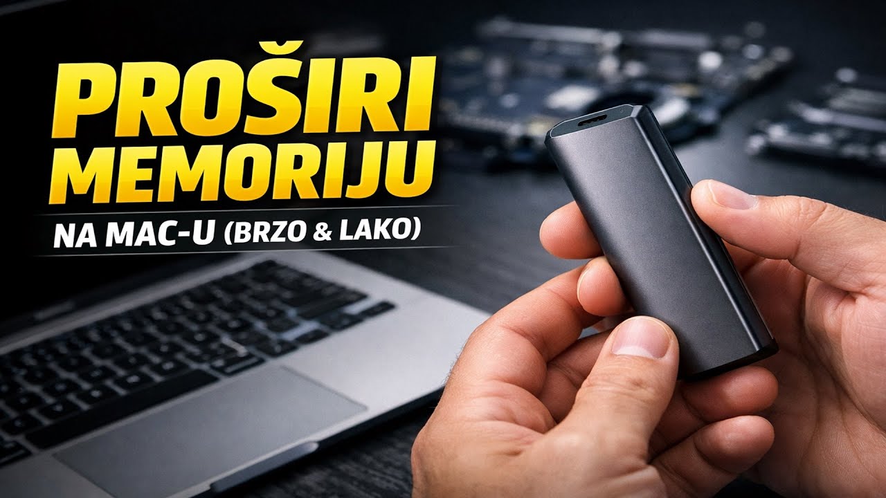 Kako NAJJEFTINIJE proširiti memoriju | Macbook | Techcode - YouTube