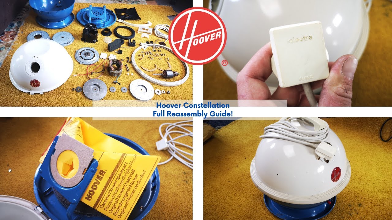 The Floating Hoover - Hoover Constellation Full Re-assembly Guide ...