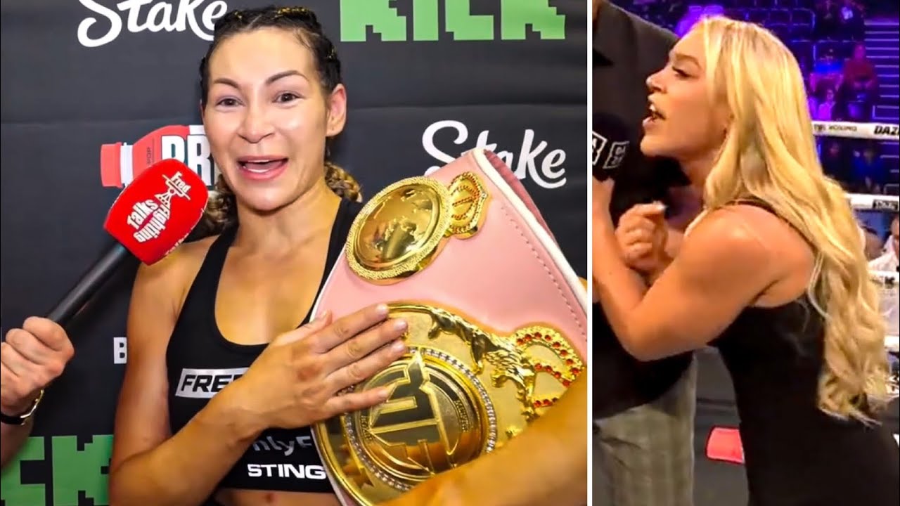“FAKE B****” AJ BUNKER FIRES BACK AT ELLE BROOKE, CELEBRATES TITLE WIN ...