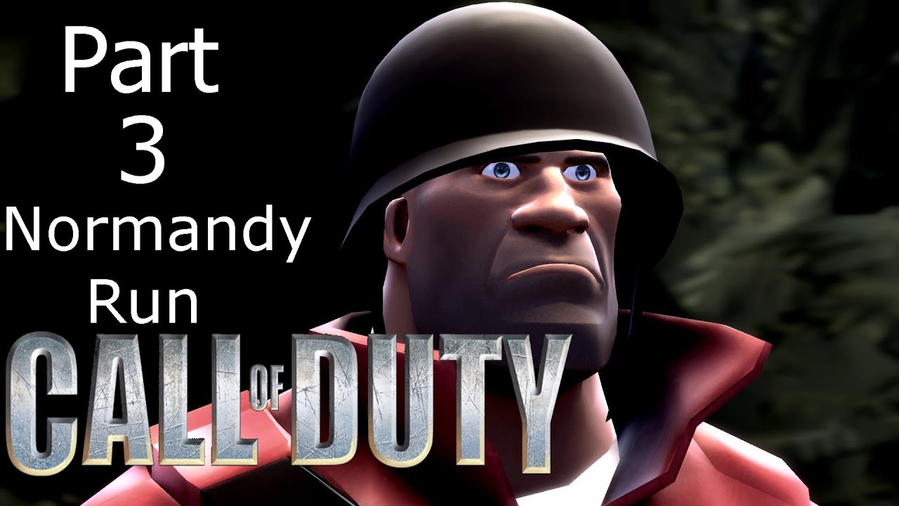 (TF2 AI) Team of Duty: Normandy Run - YouTube