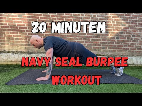 Intensives 20 Min Navy Seal Burpee Workout / Abnehmen mit 40! - YouTube