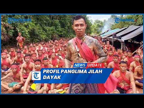 Profil Panglima Jilah Pemimpin Pasukan Merah Dayak Cekcok dengan Panglima Pajaji