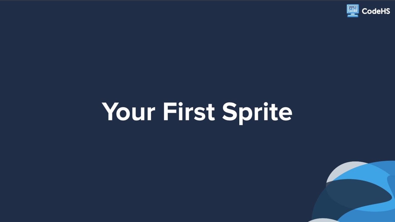 Your First Sprite - YouTube