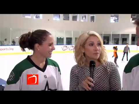 Amy Sits Down with Dallas Stars' Mike Modano - YouTube