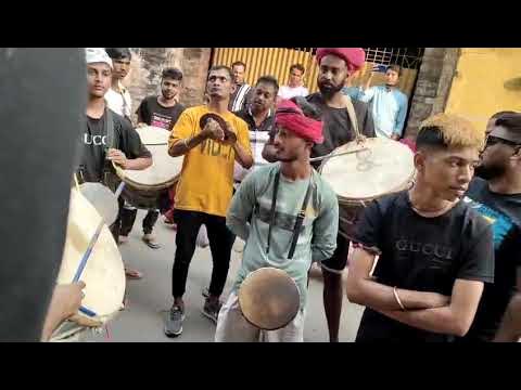 JAY MATA DI dhol Tasha party 💥💥 vs MA MONOSHA dhol Tasha party 💥💥 lorai🤟 - YouTube