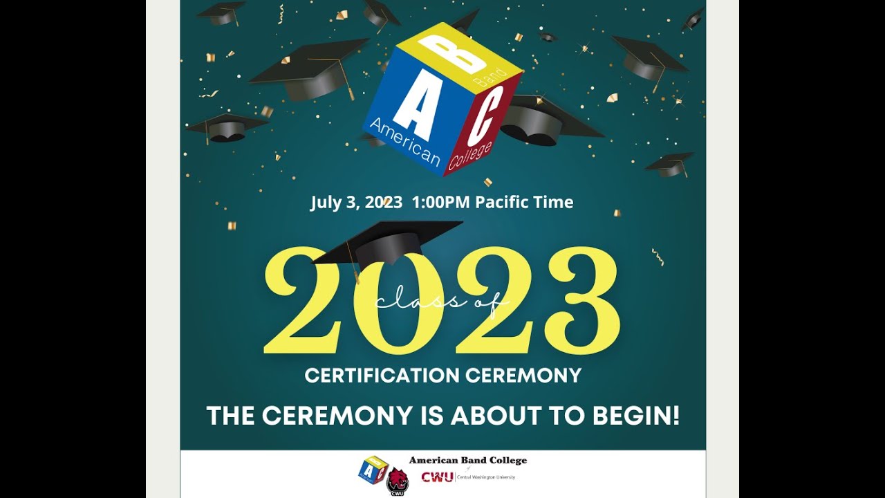 ABC 2023 Certification Ceremony - YouTube