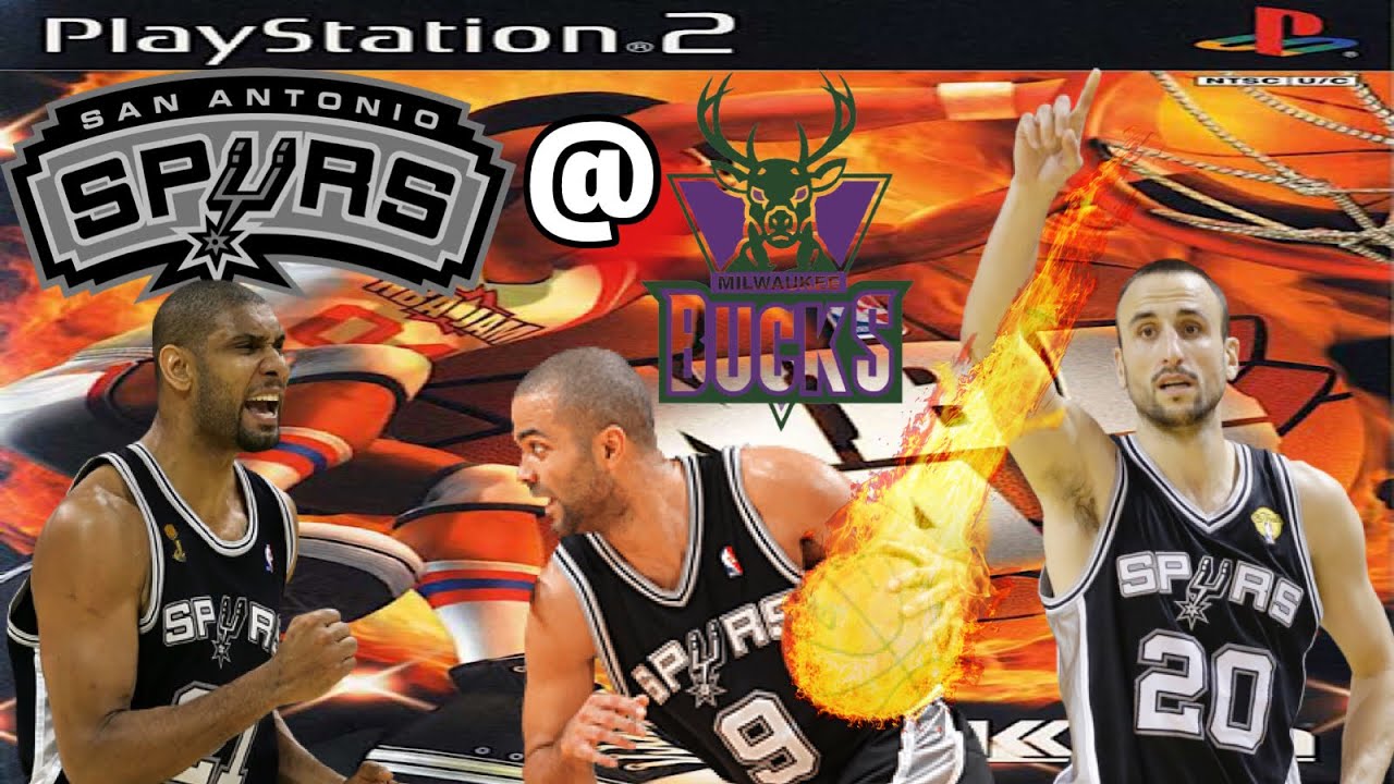 NBA Jam PS2 Gameplay - Jam Tournament (Spurs @ Bucks) - YouTube