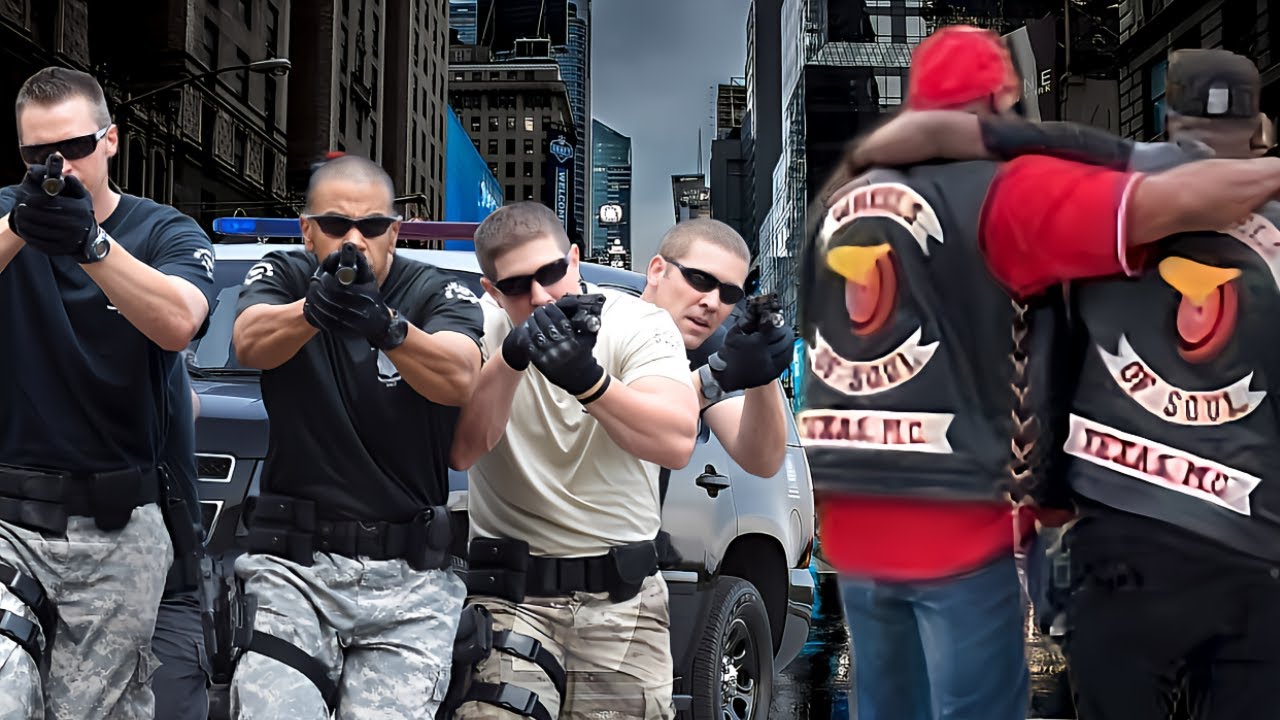 MASSIVE SHOOTOUT INVOLVING 1% MOTORCYCLE CLUB LEADS TO TAKEDOWN - YouTube