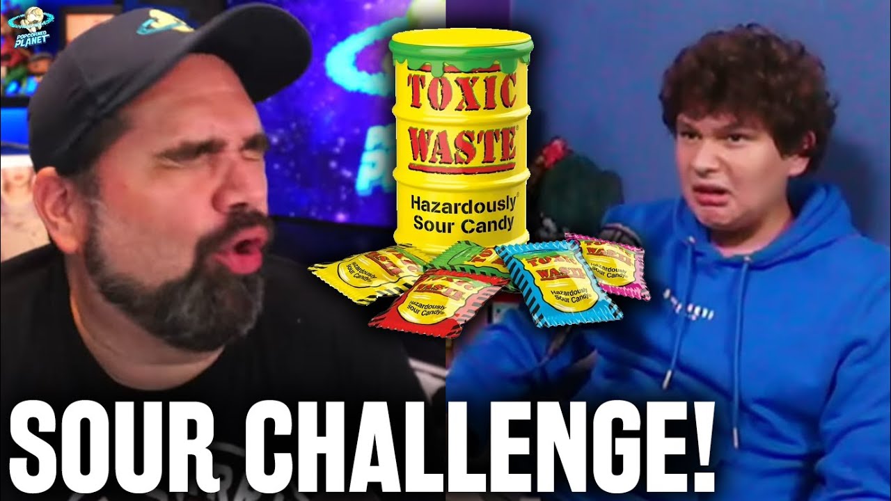 My Kid Makes Me Eat EXTRA Sour Candy! - YouTube