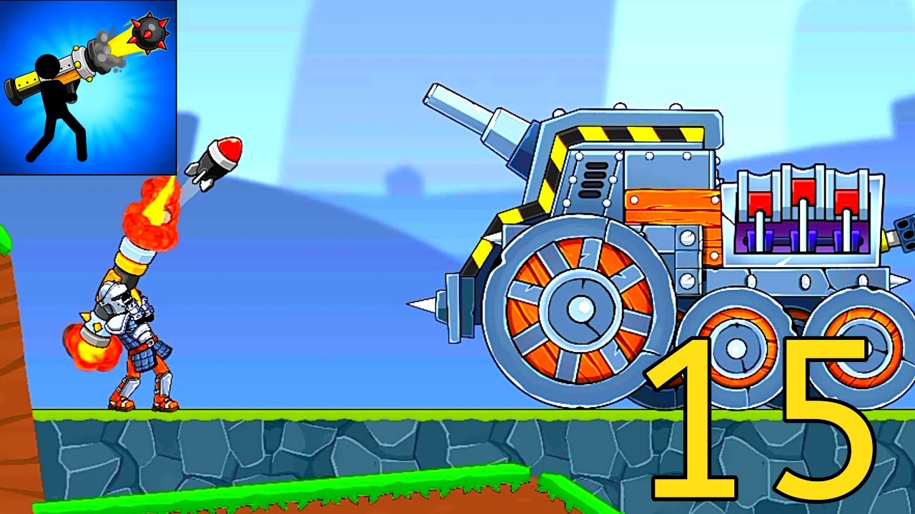 Boom Stick : Bazooka Puzzles - Gameplay Walkthrough part-15 Fun Game ...