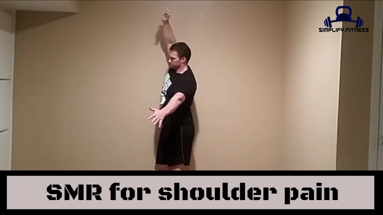 SMR for shoulder tightness - YouTube