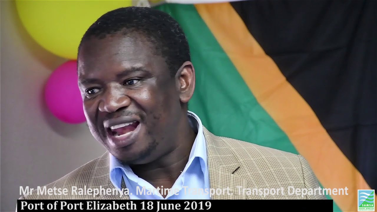 The Windsor Adventure flies the South African flag: Metse Ralephenya ...