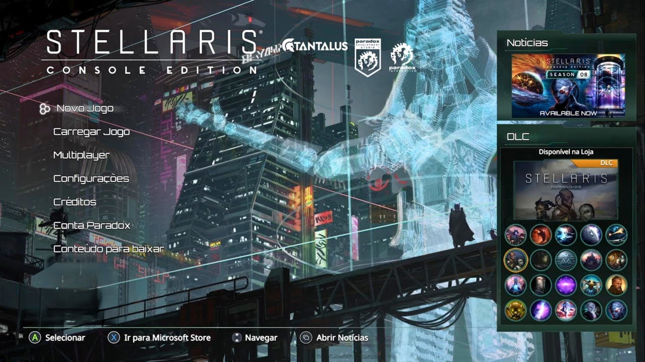 Stellaris: Console Edition - Main Menu and Original Soundtrack - YouTube