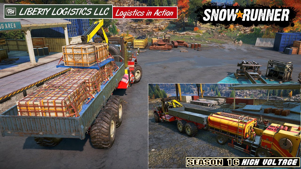 SnowRunner : Sezonul 16 | Washington = Liberty Logistics LLC ...