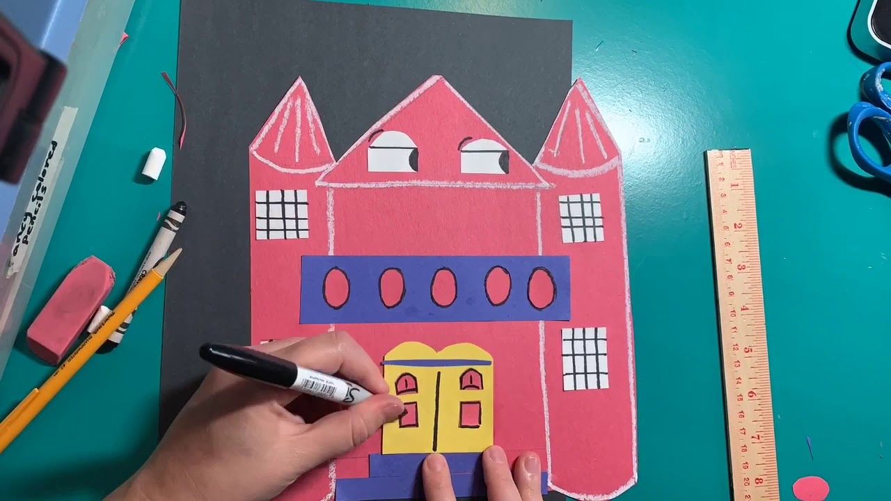 Mary Blair inspired houses part three - YouTube