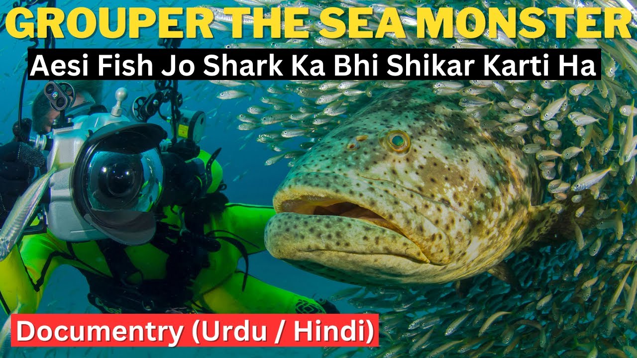 Grouper The Sea Monster | Grouper Fish ( Ghissar Fish ) Urdu ...