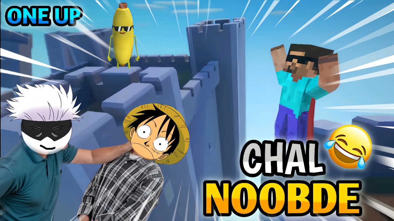 ONE UP GAME NOOBDE GAME 😂 - YouTube