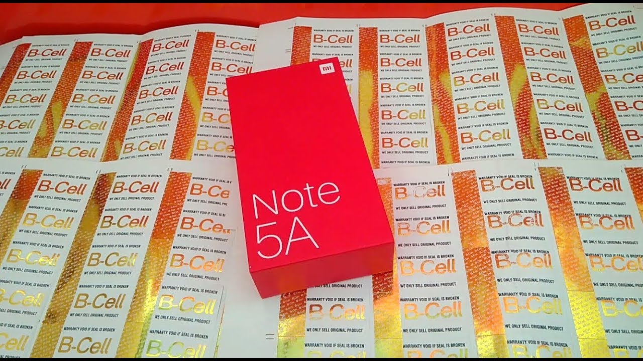 Unboxing Xiaomi Redmi Note 5A Prime Distributor Indonesia - YouTube