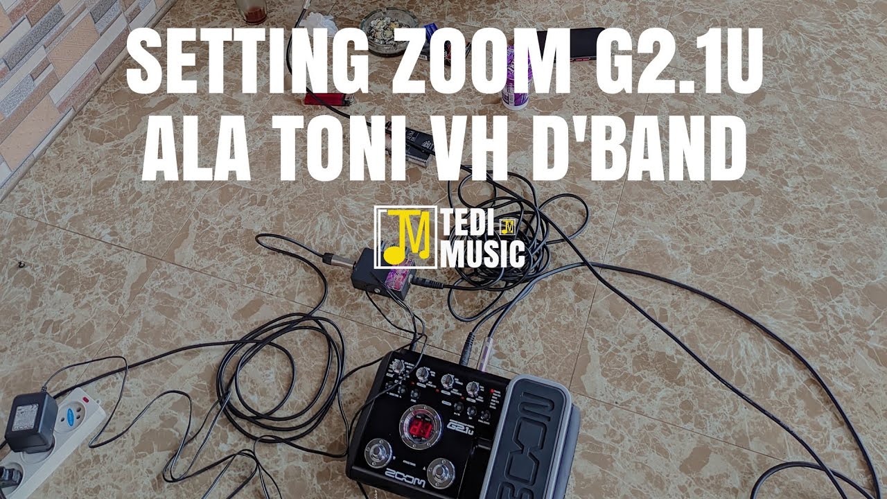 Settingan Efek Zoom G2.1u dangdut ala Toni vh D'Band - YouTube