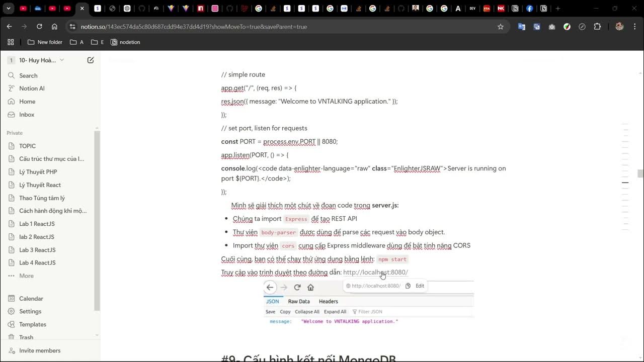 XÁC THỰC VÀ PHÂN QUYỀN TRONG NODEJS Thiết lập Express web server - YouTube
