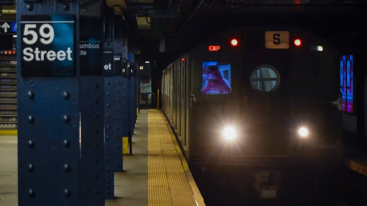 MTA New York City Subway: RARE R16/R42/R32 Subway Transfer! - YouTube