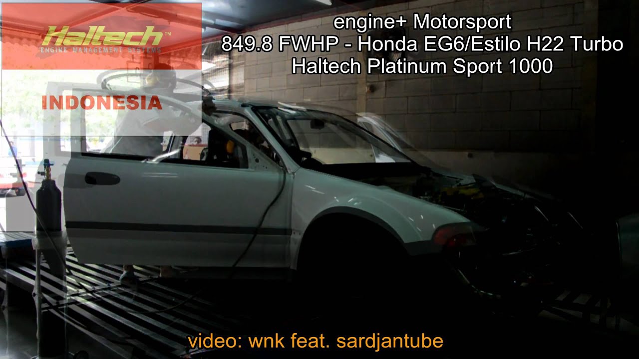 849.8FWHP - VP M5 Meth tuning Haltech PS1000 - Honda H22T - YouTube