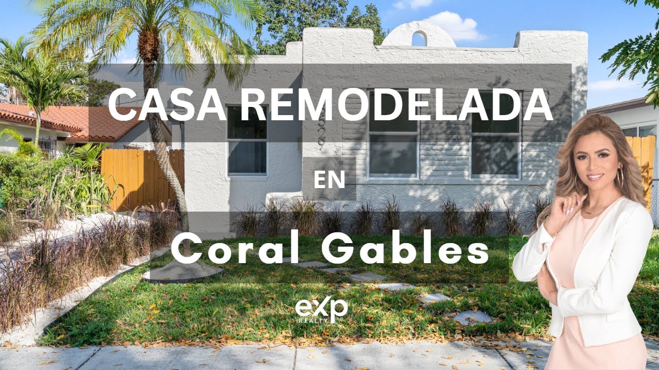 Casa remodelada en Coral Gables - YouTube