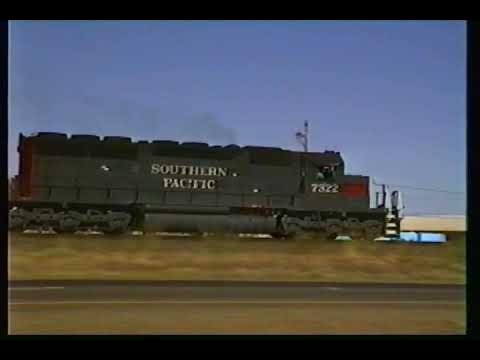 Southern Pacific Railroad 1991 (SP 7322 W to the Rescue)Part 1 - YouTube