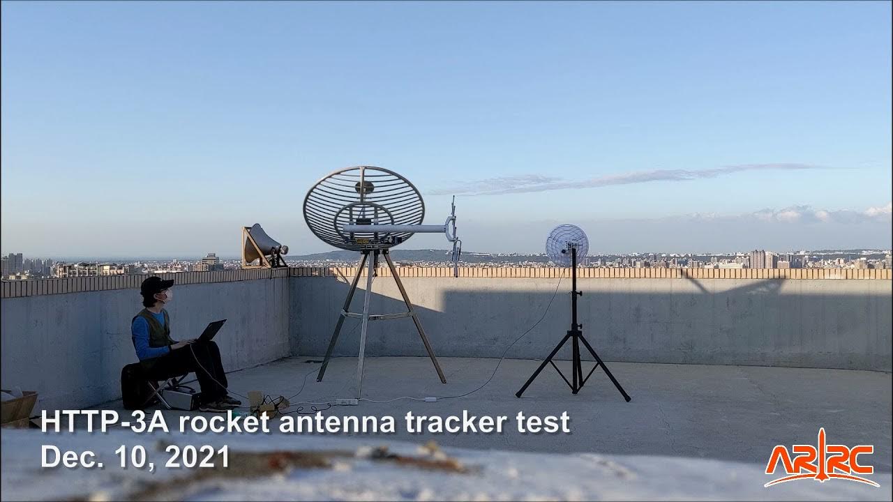 HTTP-3A Rocket Antenna Tracker System Test - YouTube