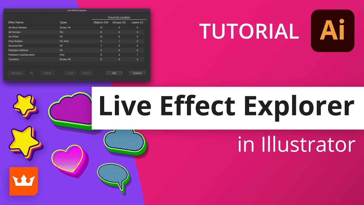 How to use the Live Effect Explorer | Astute Graphics Plugins for Adobe ...