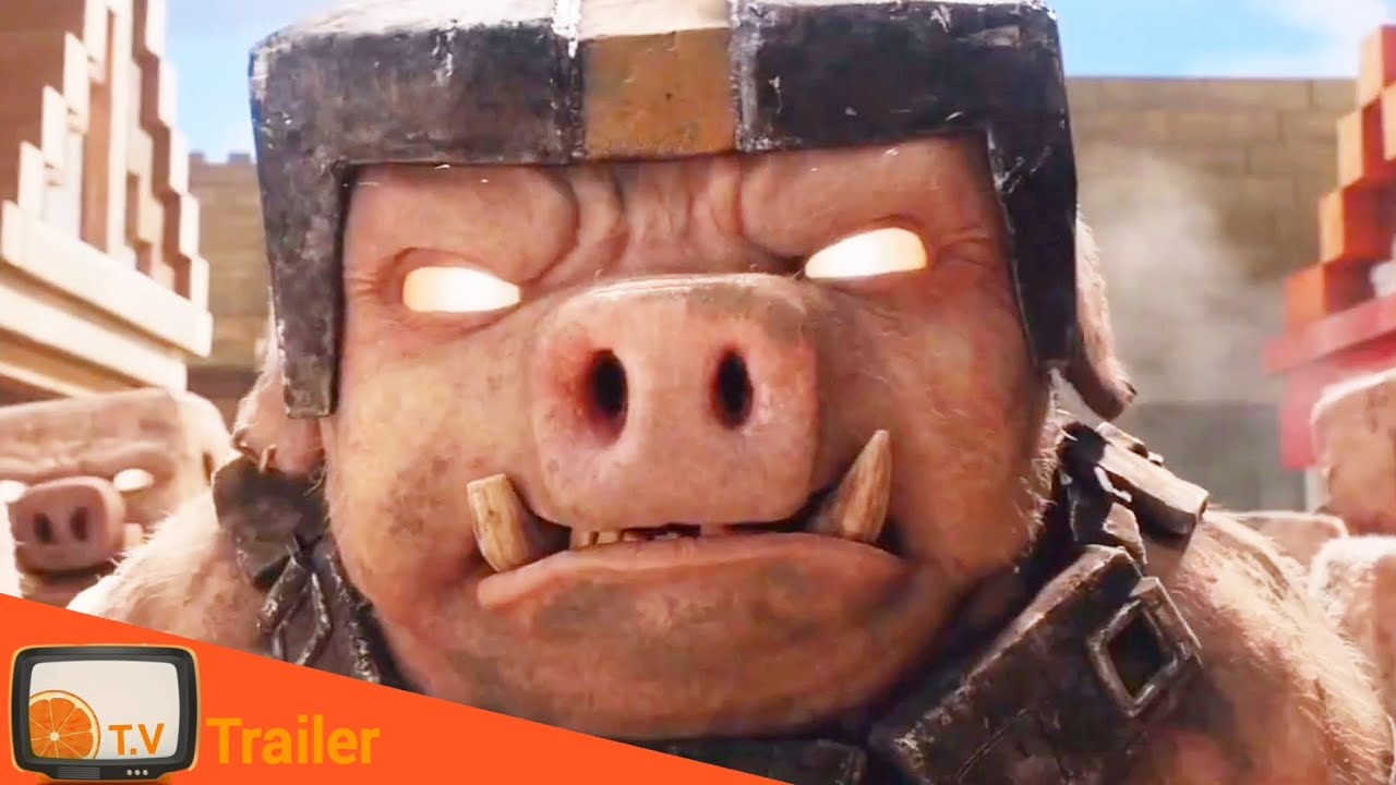A MINECRAFT MOVIE "Iron Golem Vs Great Hog" Trailer ( 2025 ) - YouTube