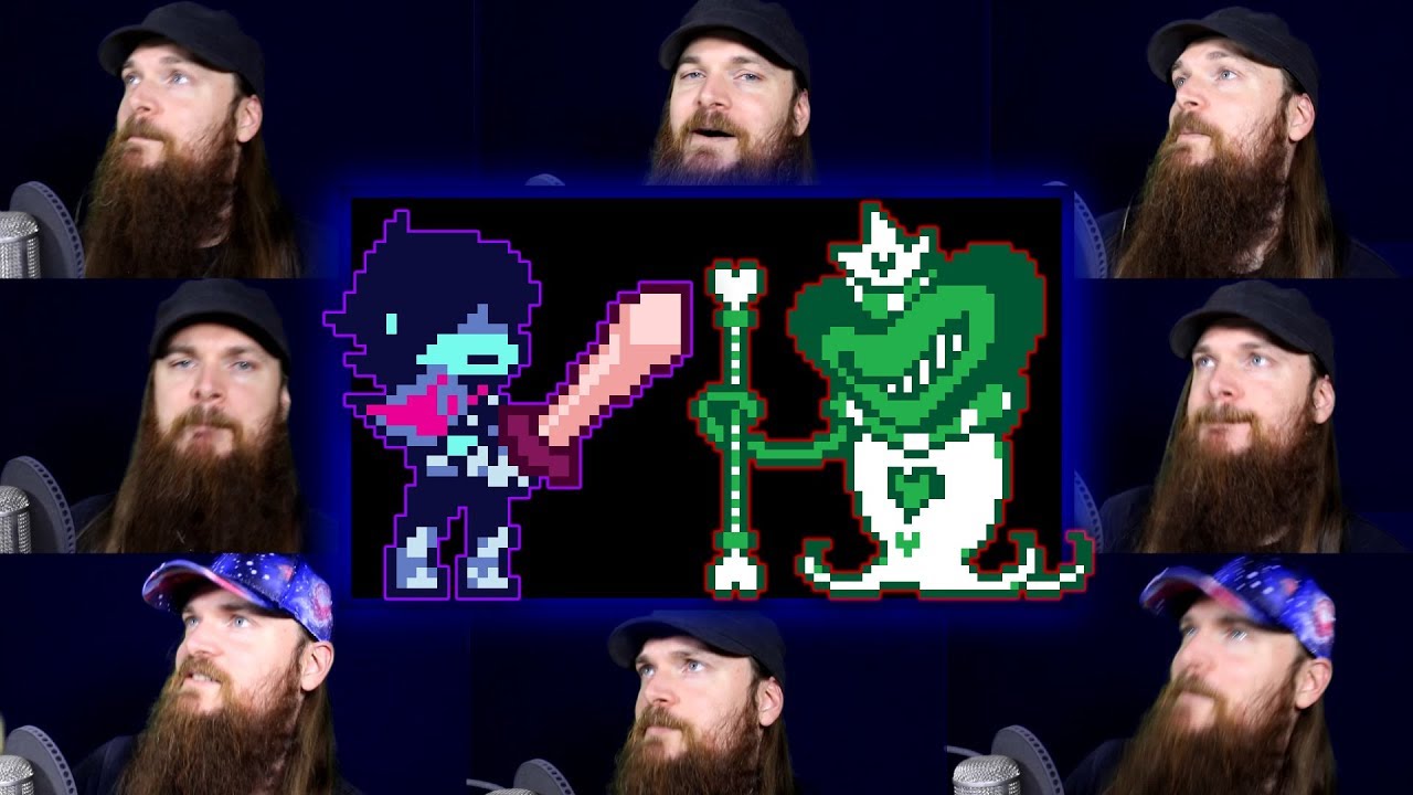 DELTARUNE - Rude Buster (Battle Theme) Acapella - YouTube