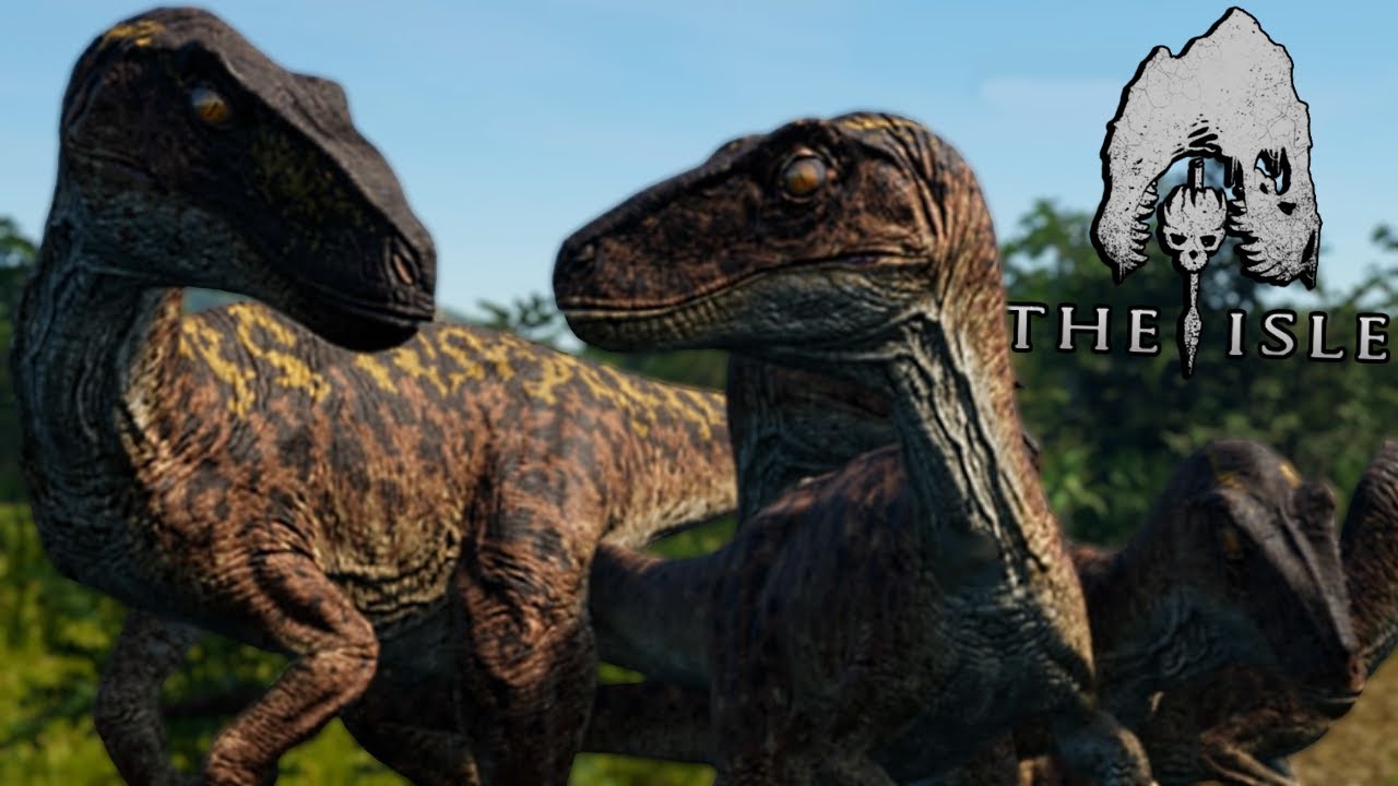 VICIOUS RAPTOR LIFE!!!-Journey of a Raptor-The Isle EVRIMA Part #1 ...