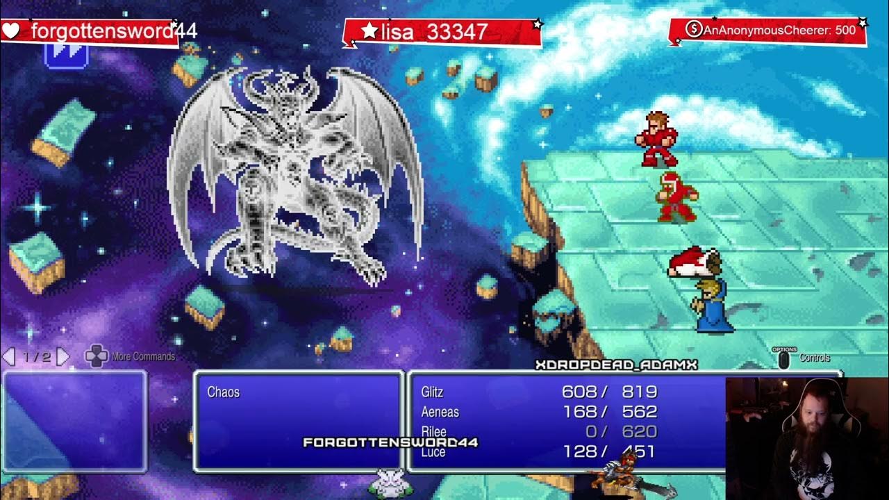 End chaos fight Final Fantasy 1 - YouTube