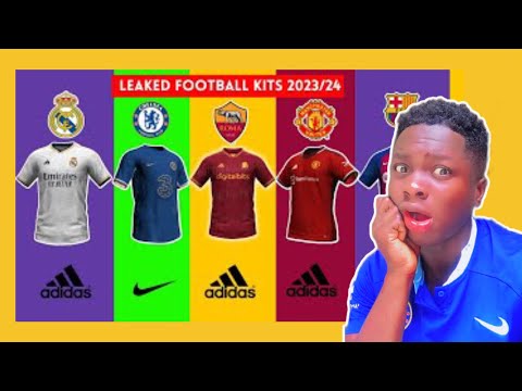 All New LEAKED KITS FOR THE BEST FOOTBALL TEAMS 2023/24 INCLUDING EPL ...