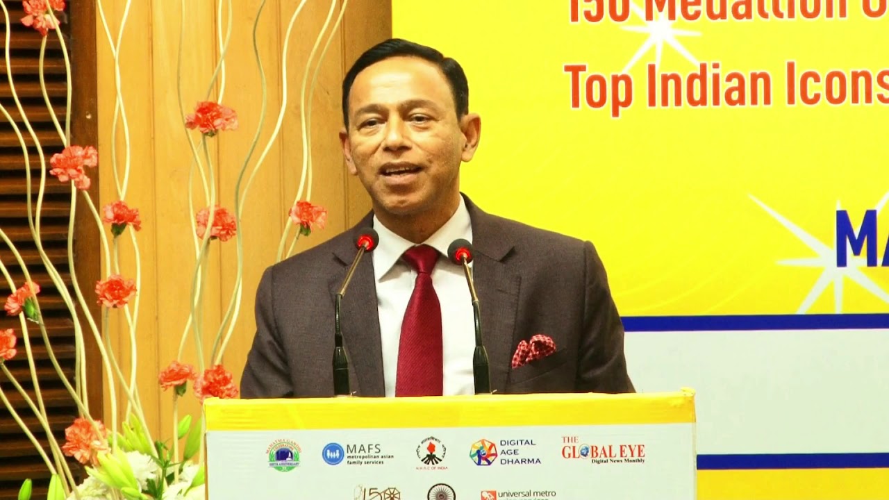 Dr Parvez Hayat Speech at the Book launch of Lasting Legacy of Gandhi ...