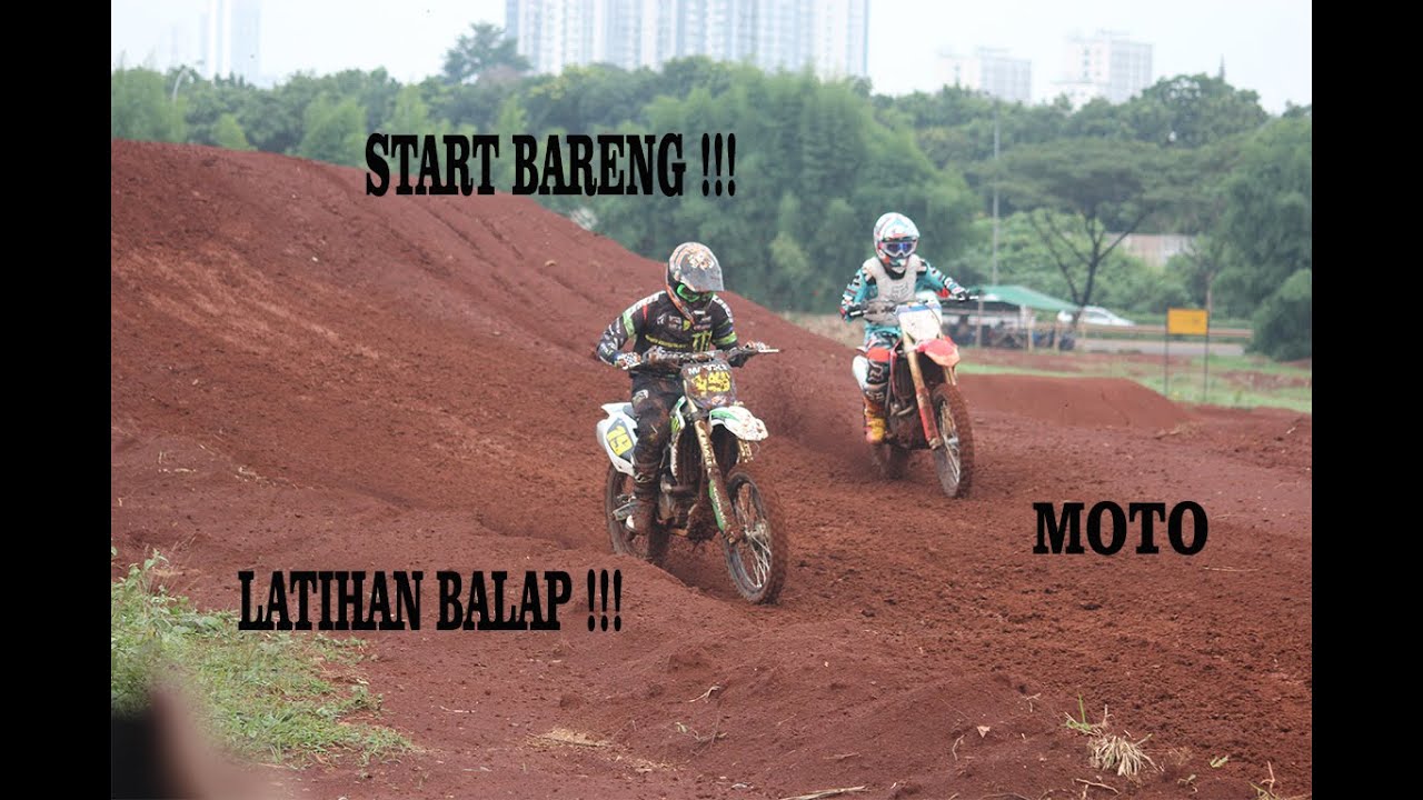 Latihan Balap Motocross di sirkuit Icon MX BSD 2020 - YouTube