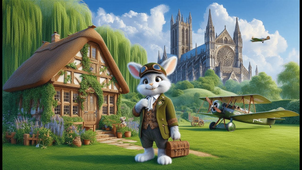 The Aviator’s Meadow _ A Rabbit’s Tale of Skyward Dreams - YouTube