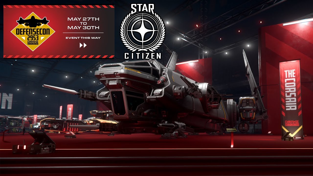 STAR CITIZEN Drake DefenseCon 2953 - A Look Around The Showroom ...