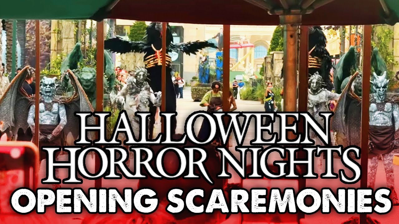 HHN 34 Opening Scaremonies - YouTube
