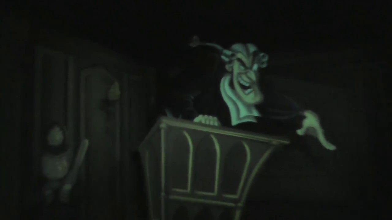 Mr. Toad's Wild Ride Attraction in NIght Vision Onboard POV at ...