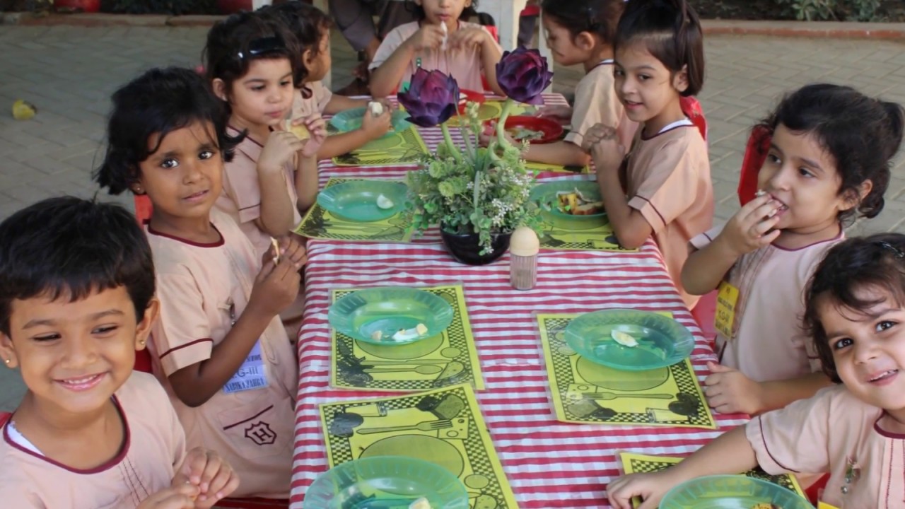 Pre-Primary Section: Breakfast Activity - YouTube