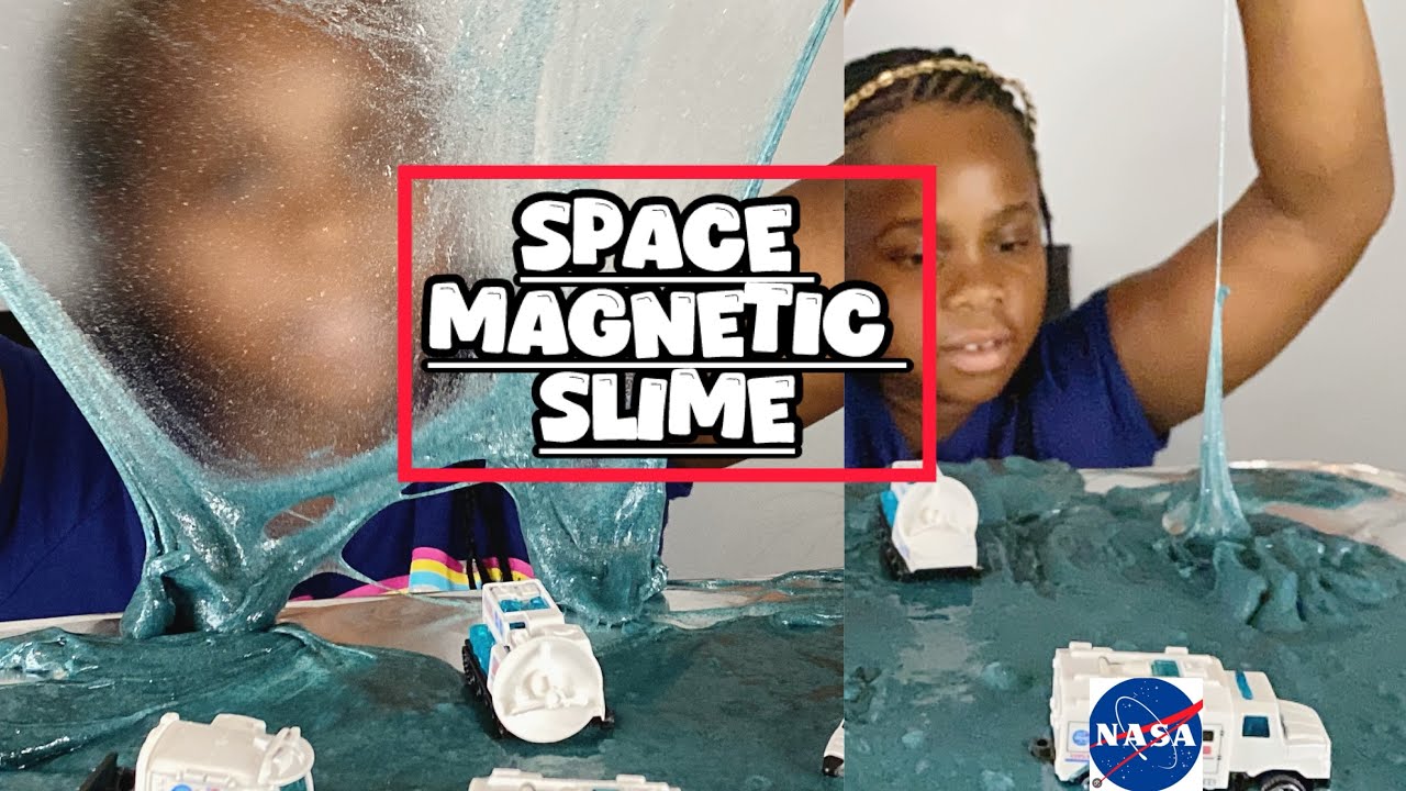 Magnetic Slime | Space Theme 🌊🌌 - YouTube